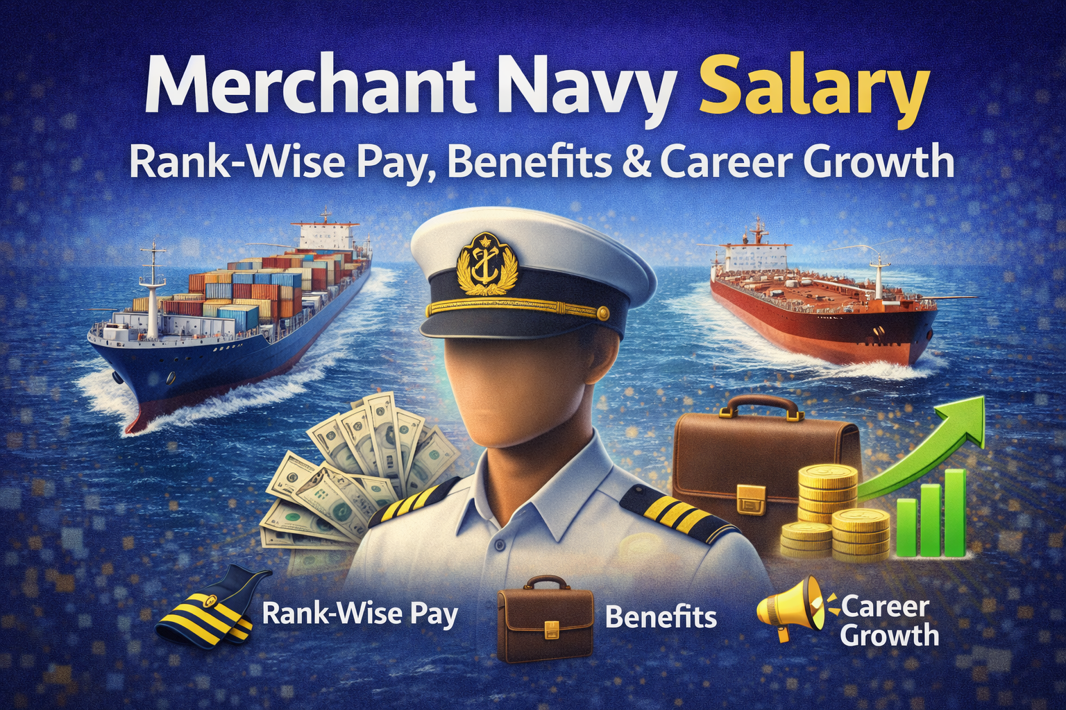 Merchant Navy Salary in India: Rank-Wise Pay Guide